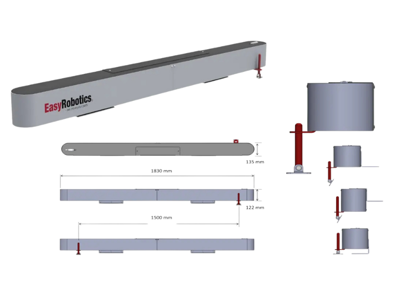 Automatic Door Opening System for Industrial Automation