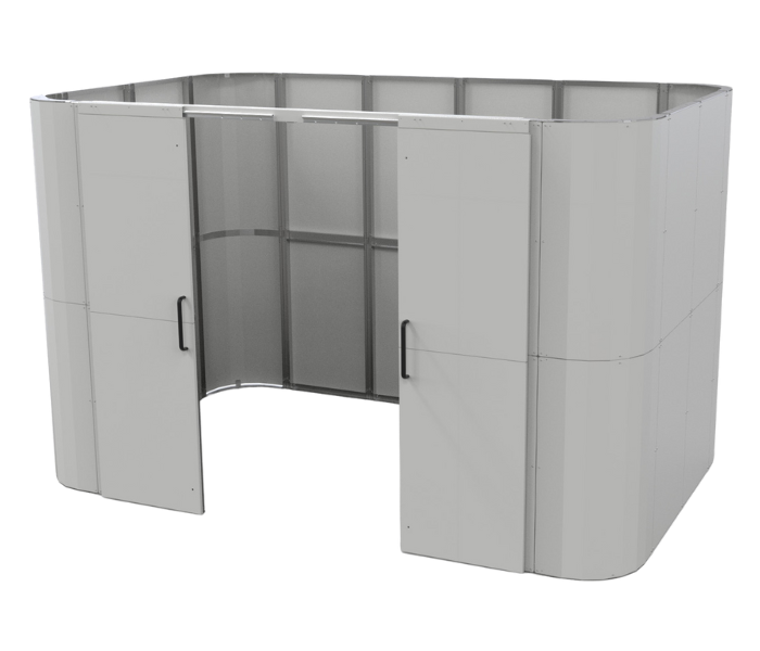 EasyEnclosure | Compact Safety Cell for Collaborative Welding & Laser Automation